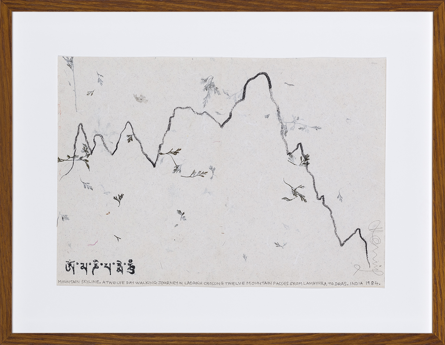 Hamish Fulton “A walking artist” at Galerie Thomas Schulte, Berlin ...